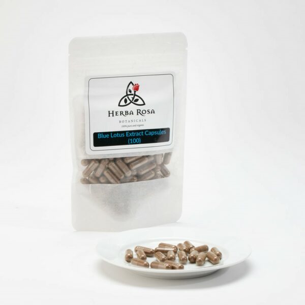 Blue Lotus Extract Capsules (VEGAN | 100ct | MAX STRENGTH)